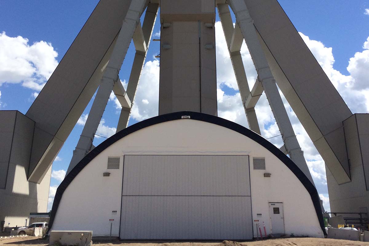 Tent Relocation & Foundation Demolition - CORE Industrial